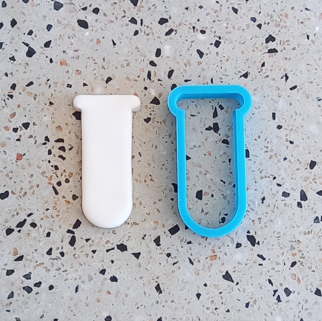 Test Tube cookie / biscuit cutter – Octopus Cutters